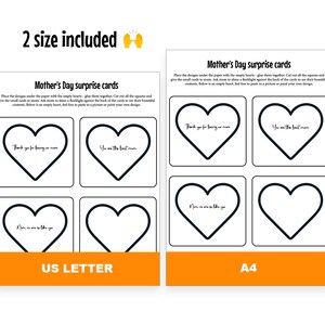 Mother's Day Crafts | Hidden Message Craft | Surprise Cards | Mother's ...