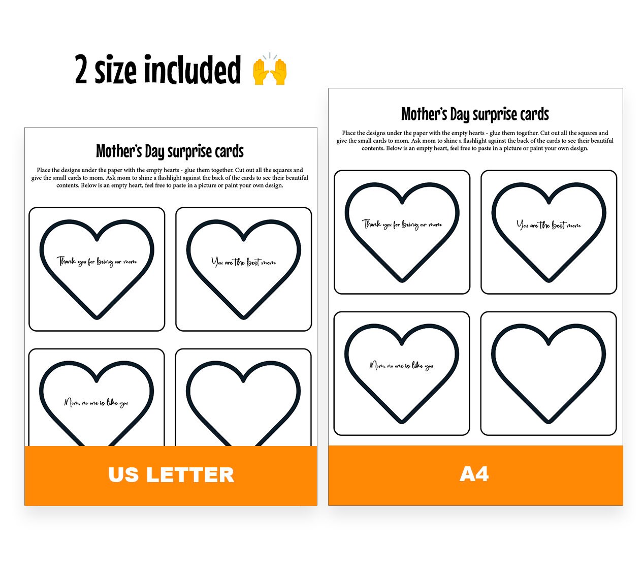 Mother's Day Crafts | Hidden Message Craft | Surprise Cards | Mother's ...