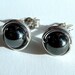 Hematite Studs 4mm 6mm or 8mm Hematite Earrings Post Earrings Wire ...