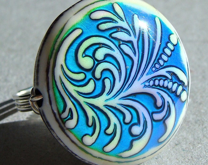 Fern Mood Ring Color Changing Novelty Ring Wire Wrapped in Sterling ...