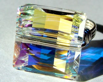 Square Wire Ring | Etsy