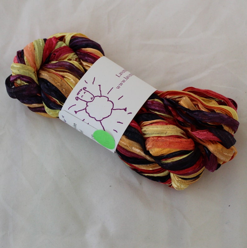 Firefighter Nylon Ribbon Yarn 50 Grams - Etsy