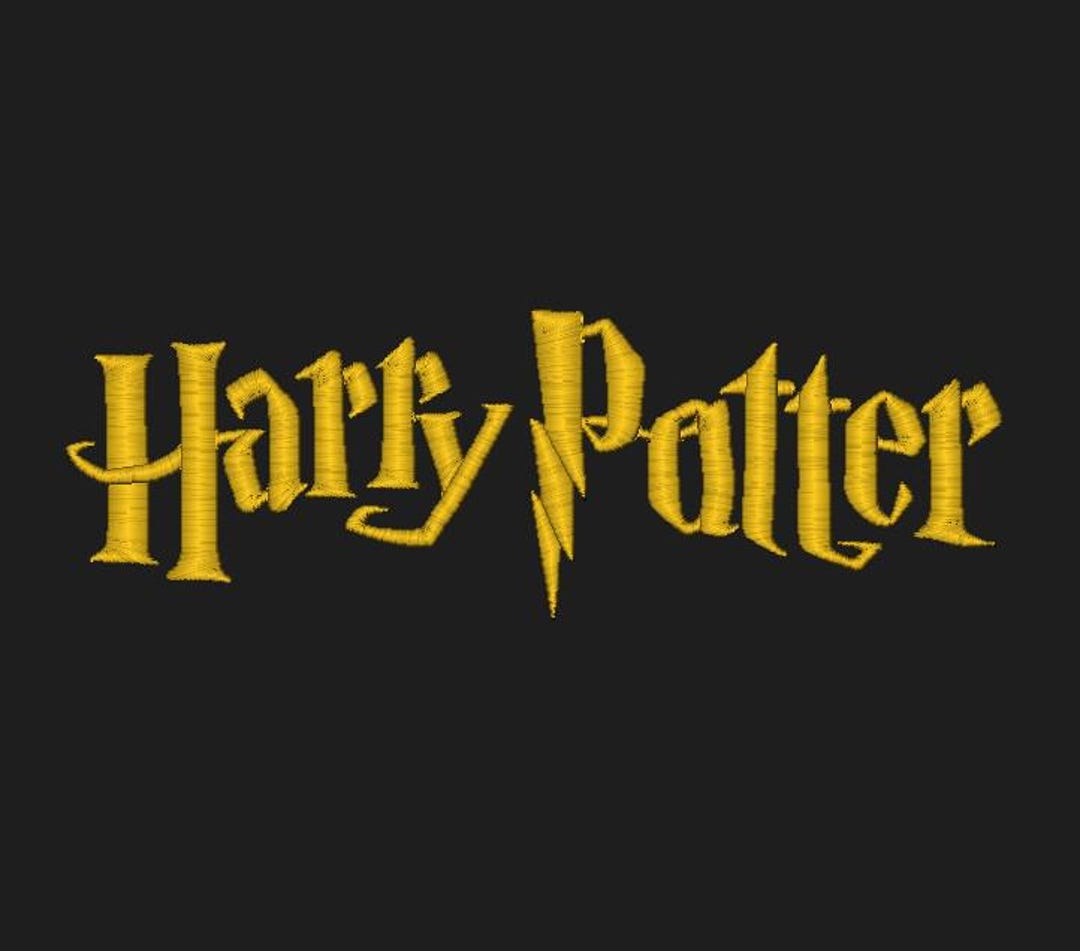 Harry Logo, Potter Logo, Embroidery Design, Embroidery Designs ...