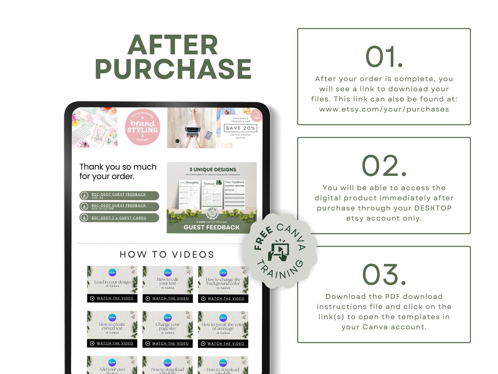 Airbnb Guest Feedback Form: Forest Cabin Design (canva Template) - Etsy