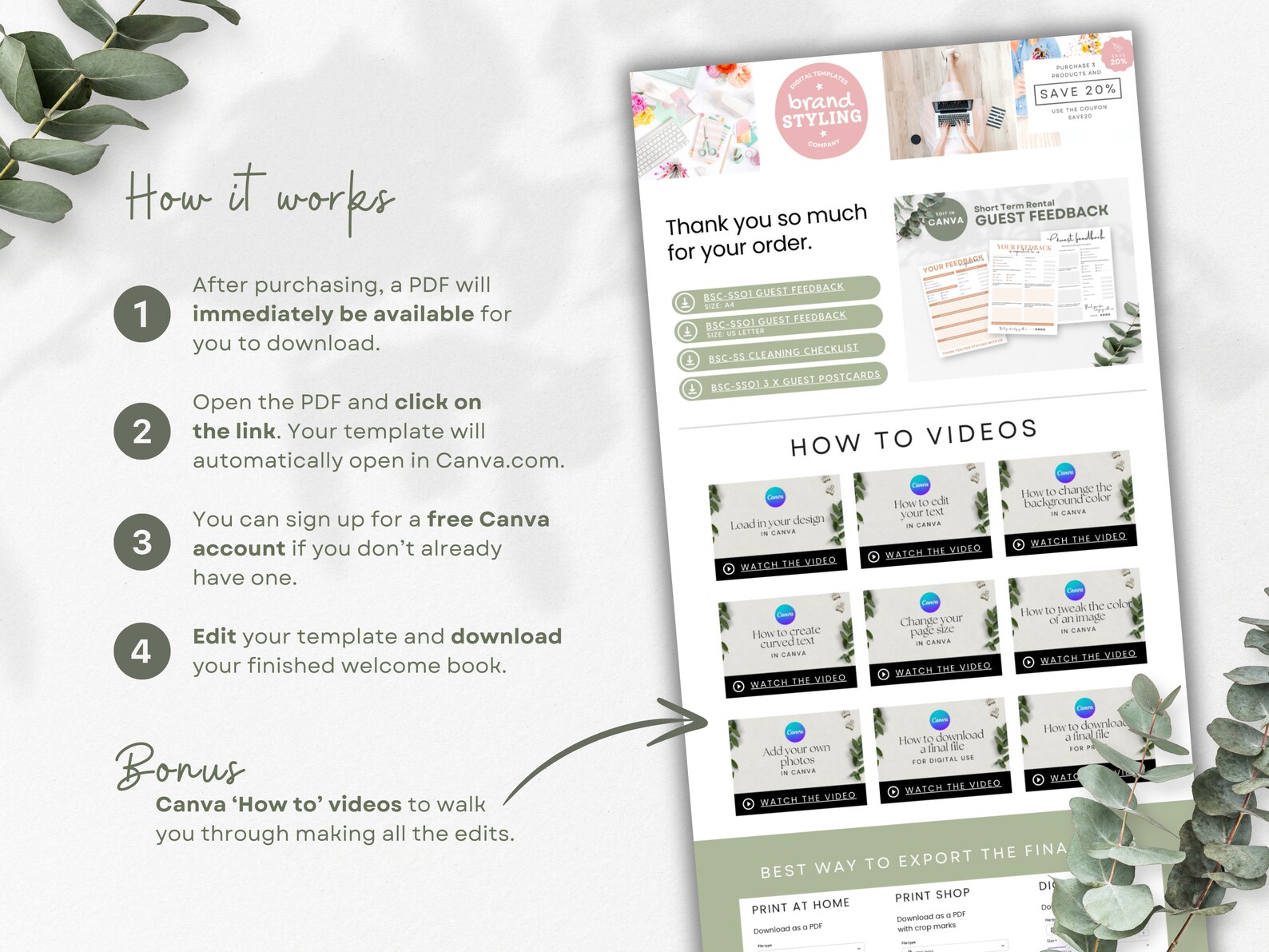 Airbnb Guest Feedback Form: Farm Glamping Template (canva Editable) - Etsy
