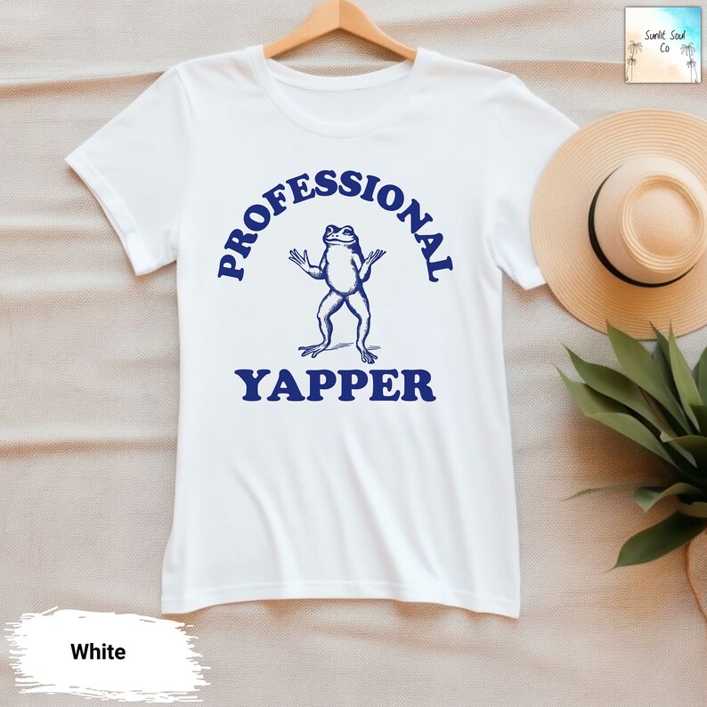 Professional Yapper Frog T-shirt: Funny Y2K Meme Shirt - Etsy