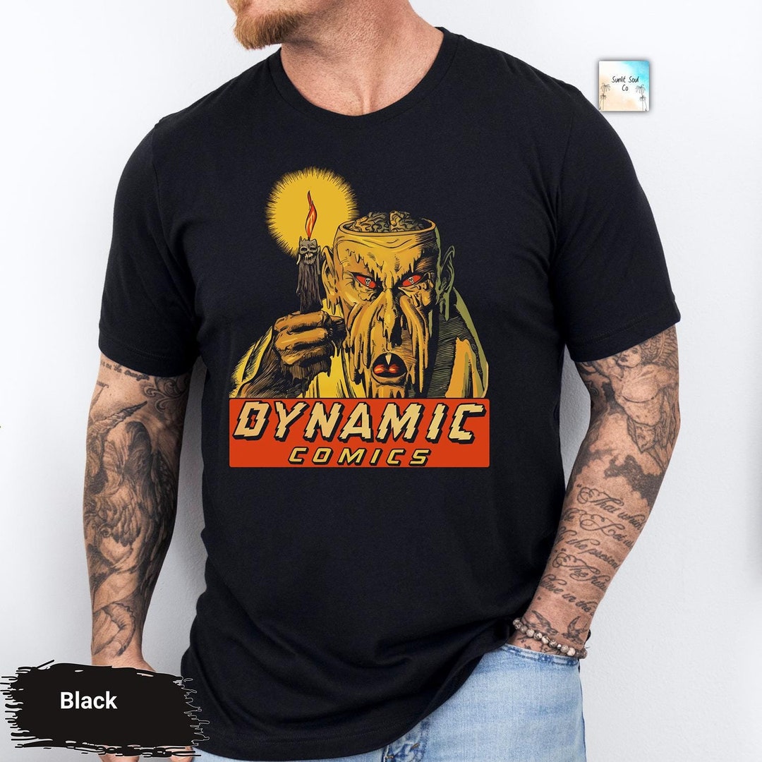 Horror Shirt, Comic Book Shirt, Gift for Comic Book Lover, Goblincore T ...