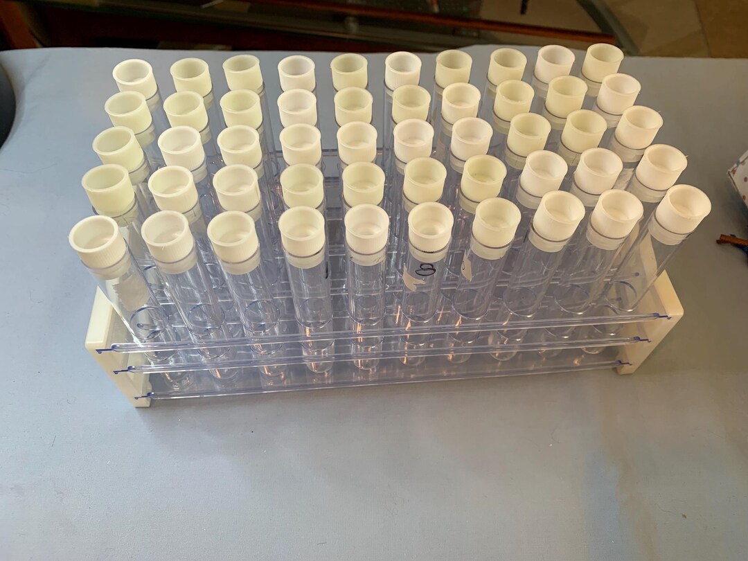 Plastic Bead Stogage Unit With 50 Tubes - Etsy