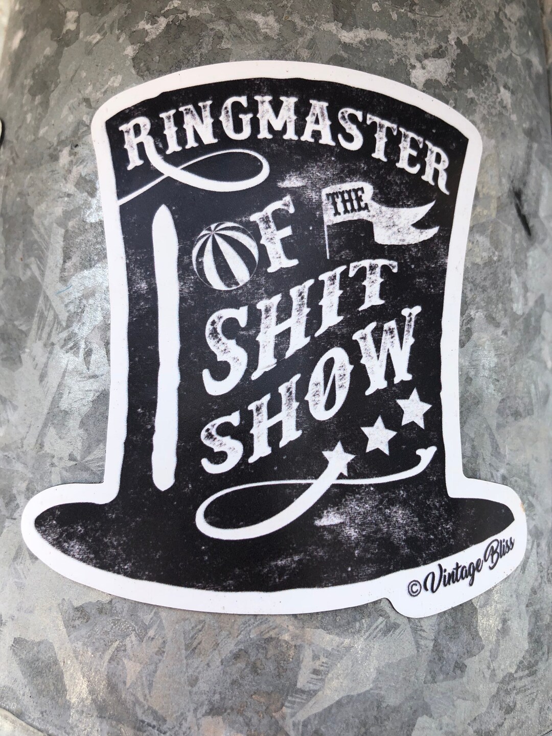 Ringmaster of the Shitshow Magnet 3" - Etsy