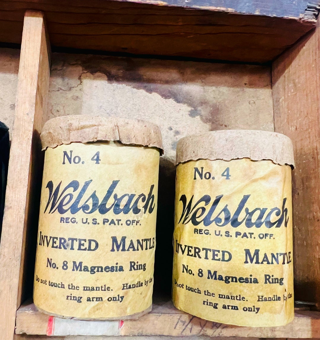 Vintage Welsbach Inverted Mantle Carton Box - Etsy
