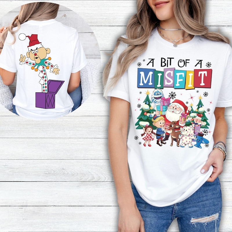 Misfits Rudolph T Shirt - Etsy