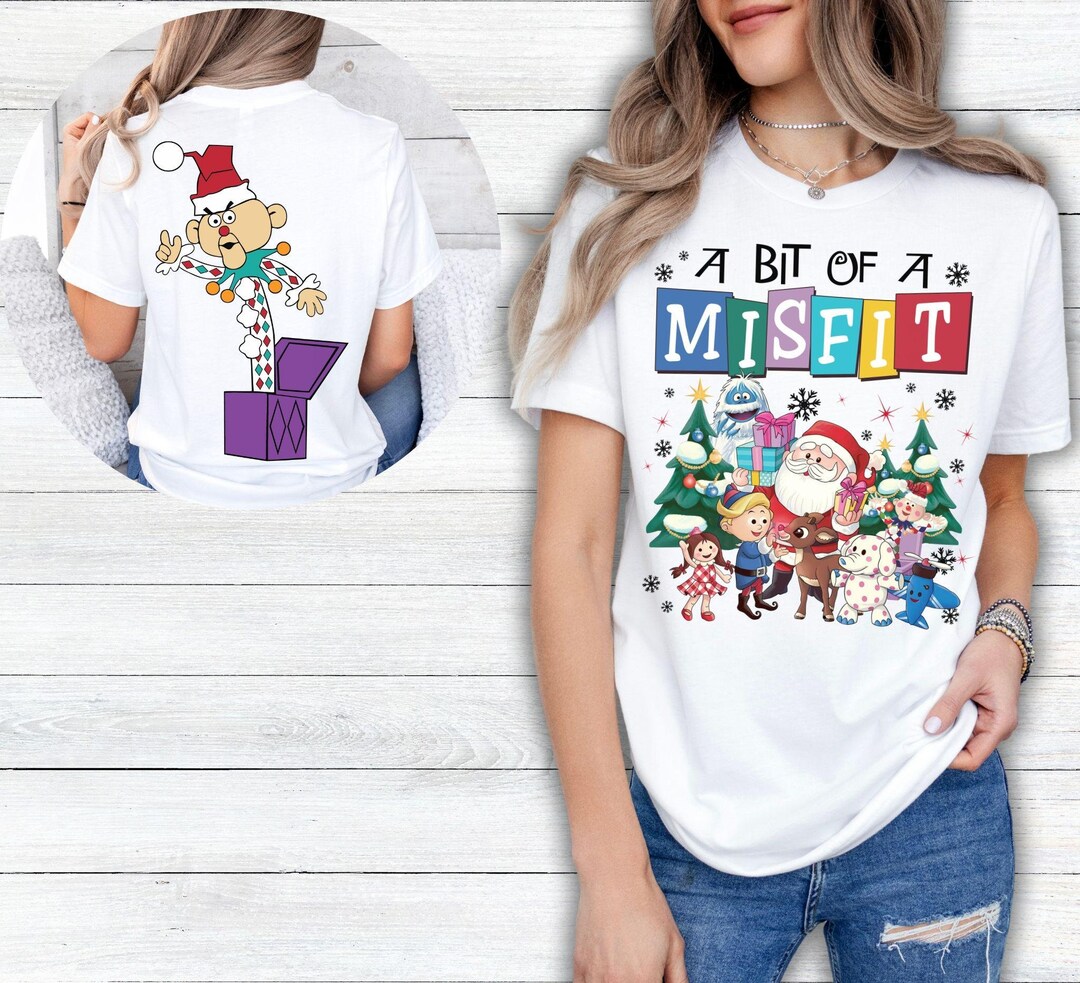Misfit Toys Christmas Shirt, A Bit of A Misfit Shirt, Rudolphs the Red ...