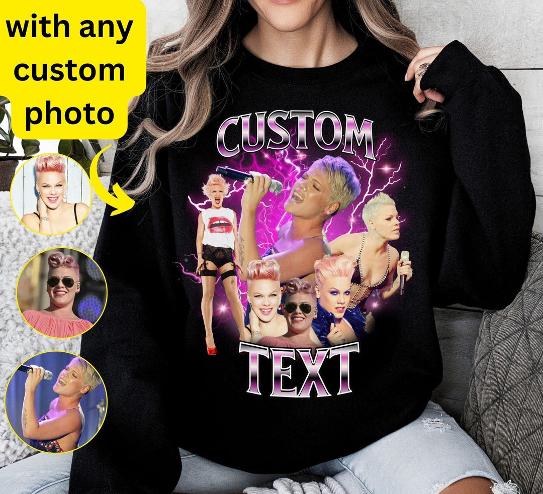 Custom Girlfriend Sweatshirt, Face Photo T-shirt, Boyfriend Custom ...
