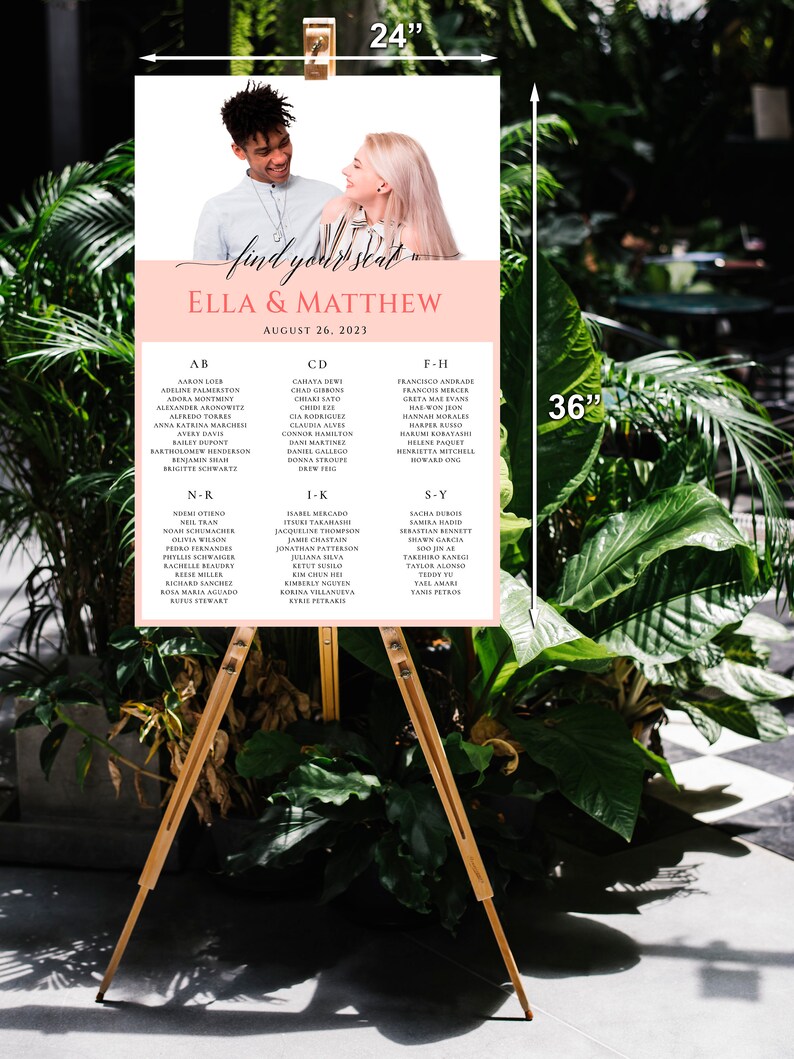 Wedding Welcome Sign Banner Photo & Logo. Retractable Banner, Custom ...