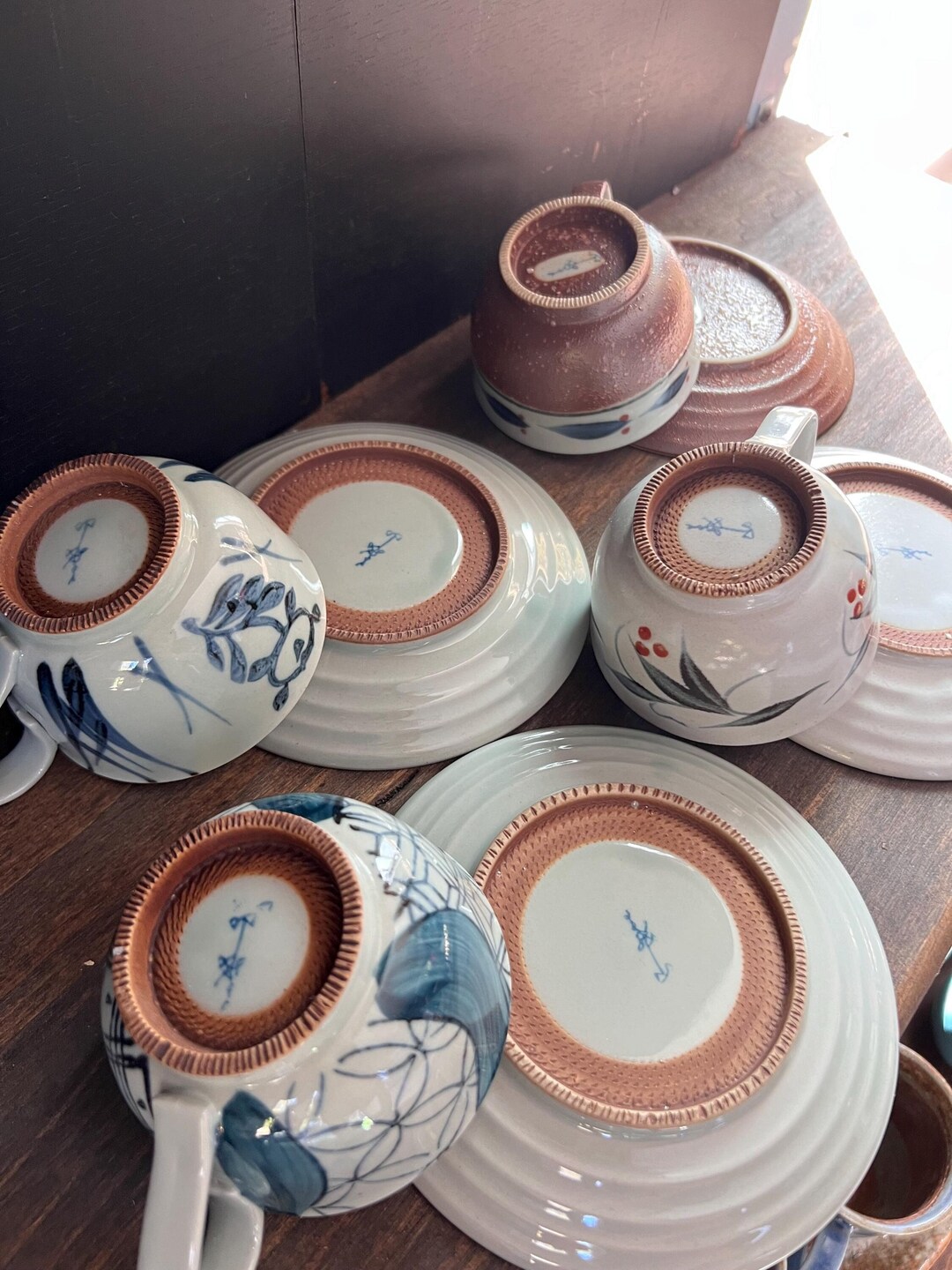 Japanese Tea Set | Vintage Pottery | Ceramic Tea Set | Gift Box | Tea ...