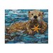 Glass Tile Adorable Otter Puzzle 110, 252, 520, 1014-piece Otter Lover ...