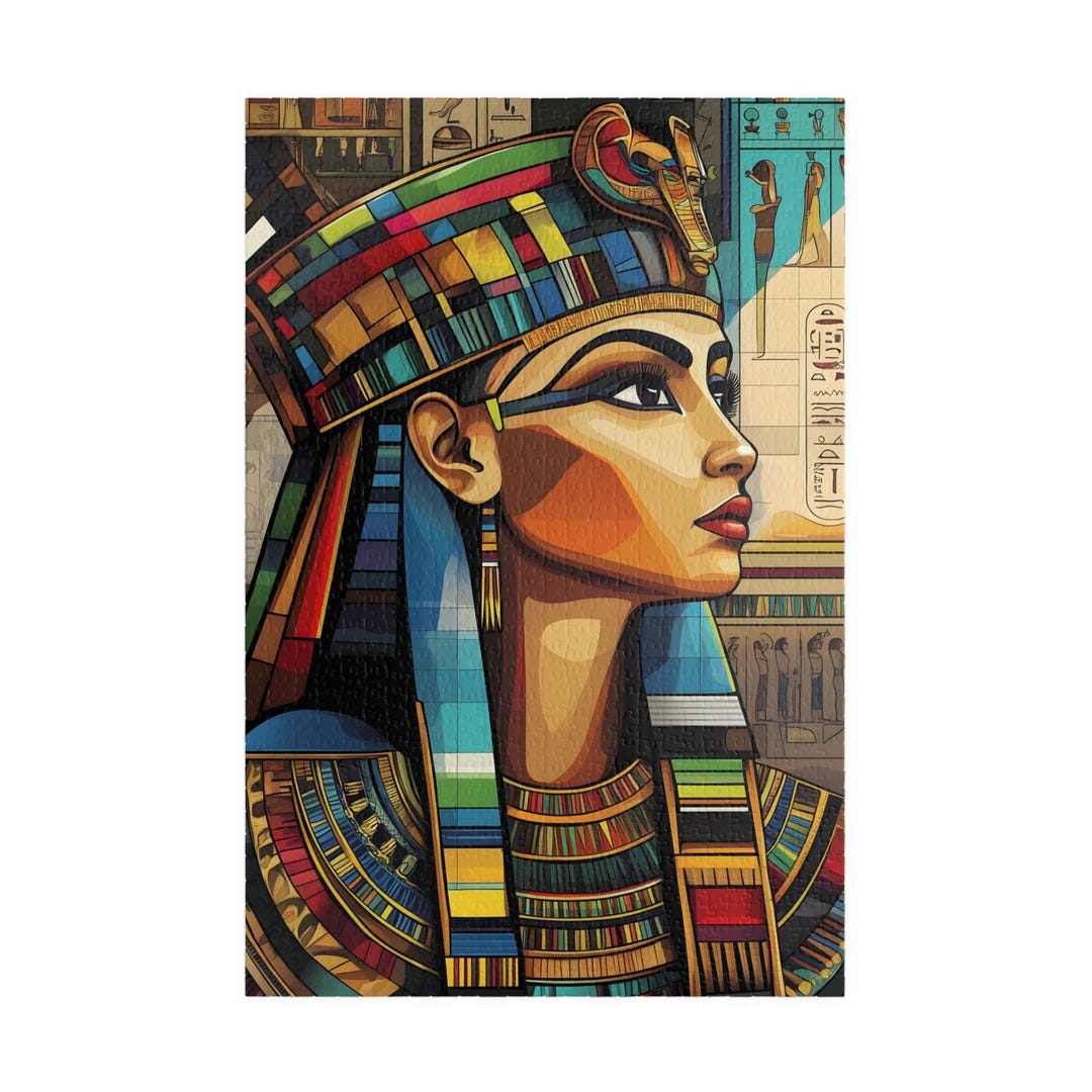 Egyptian Queen Cleopatra Jigsaw Puzzle(110, 250, 520, 1014- Pieces ...