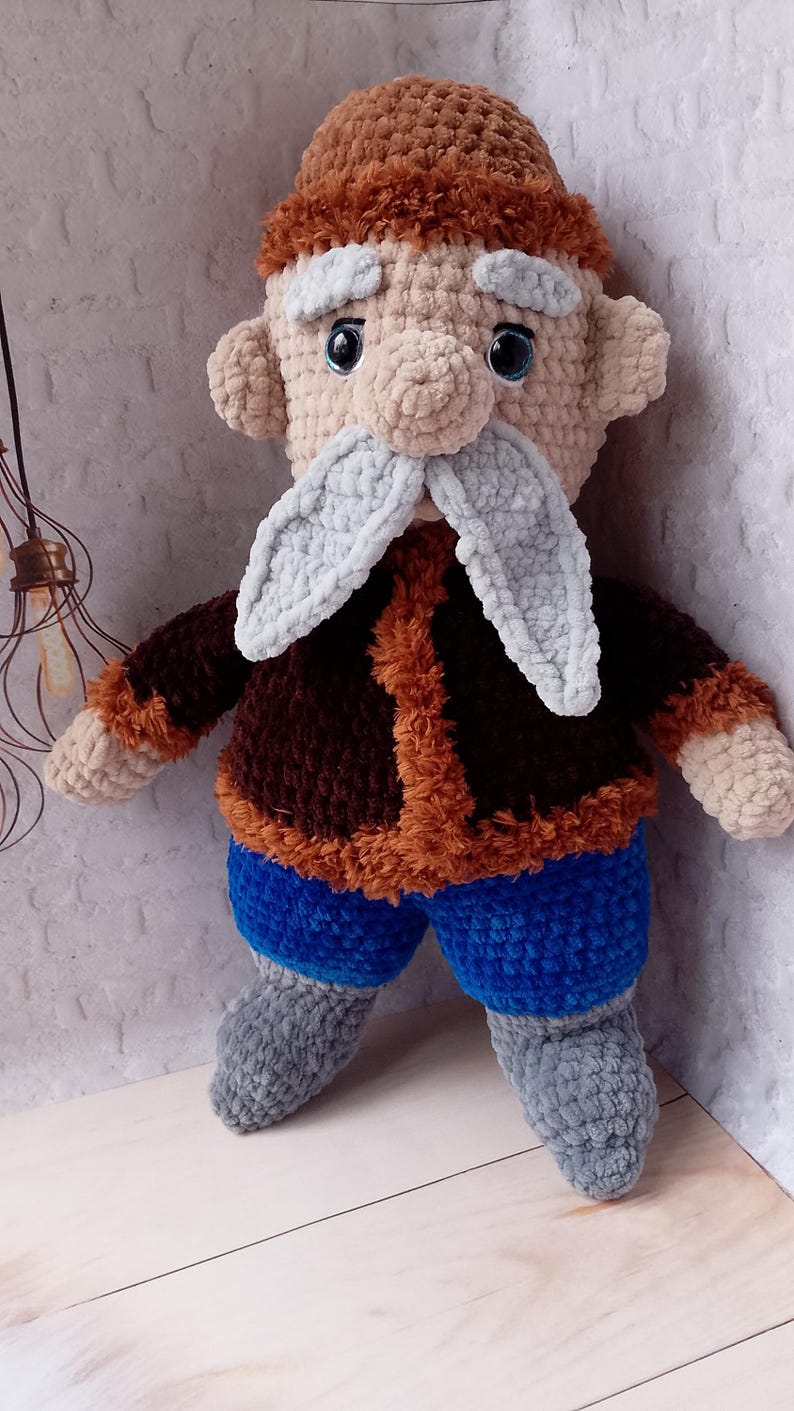 Grandpa Plush - Etsy