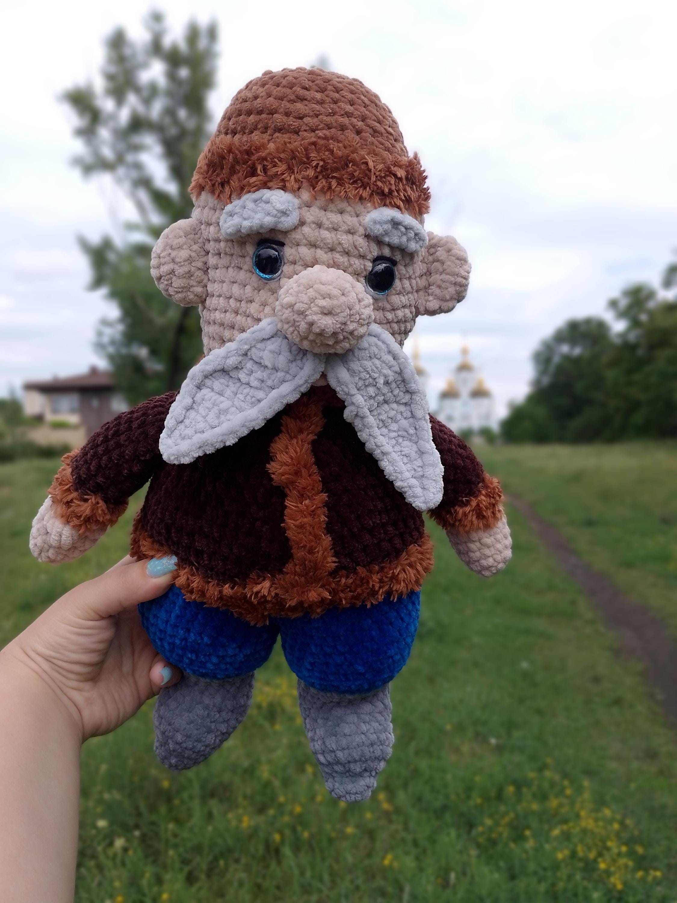 Grandpa Plush - Etsy