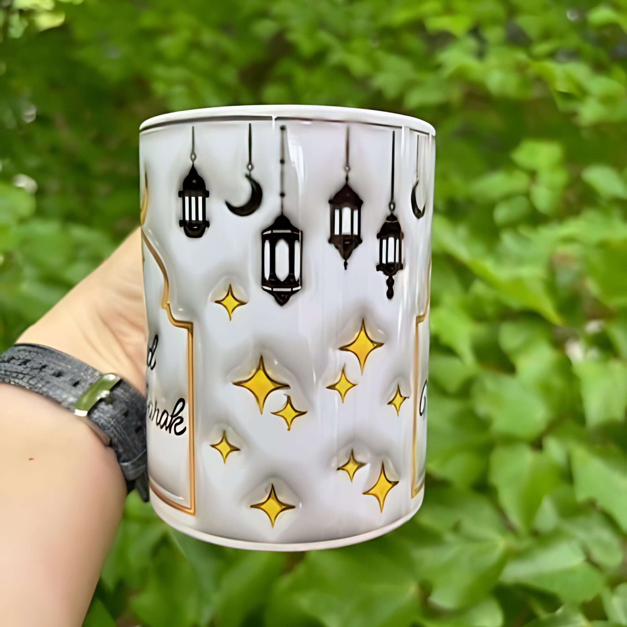 Eid Mubarak Mug: Festive Islamic Gift, Celebration Cup (15 Oz) - Etsy