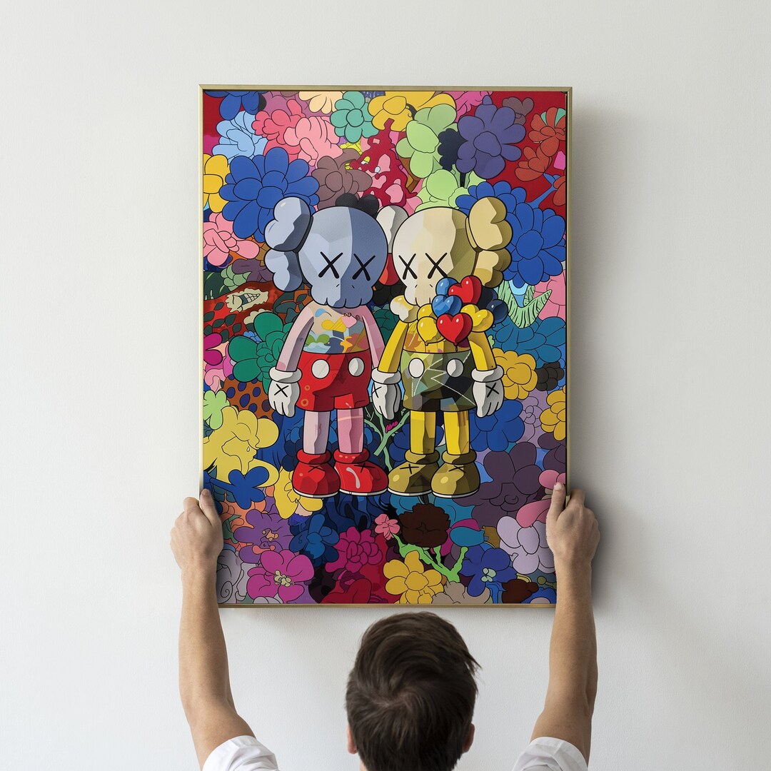Kaws Love, Hypebeast Single Poster,printable KAWS Graffiti Poster,kaws ...