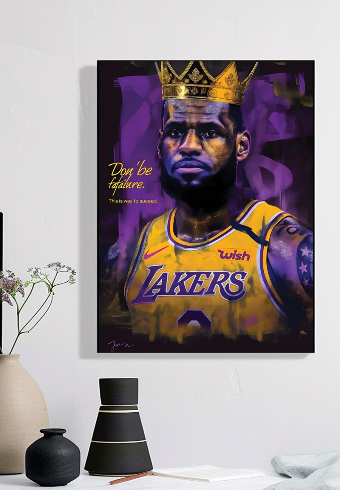 Graffiti Lebrons James Wall Art, Digital Download, Print Art, Teen Boy ...