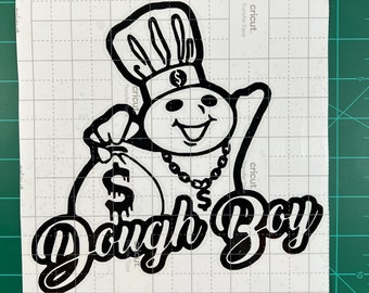 Dough Boy Money Bag Decal Vinyl Car Truck Decal - Etsy