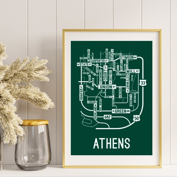 Athens Ohio - Etsy