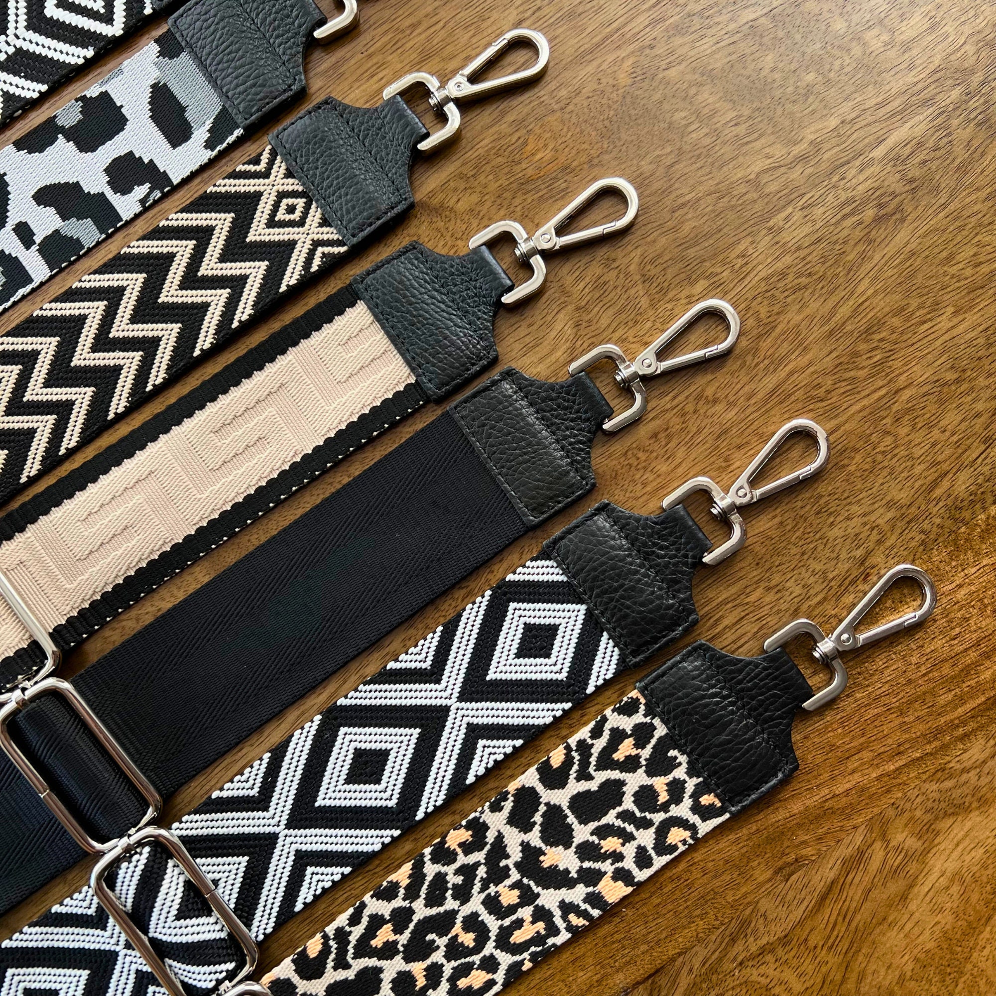 Black Bag Strap, Crossbody Bag Strap, Interchangeable Strap for Bum ...