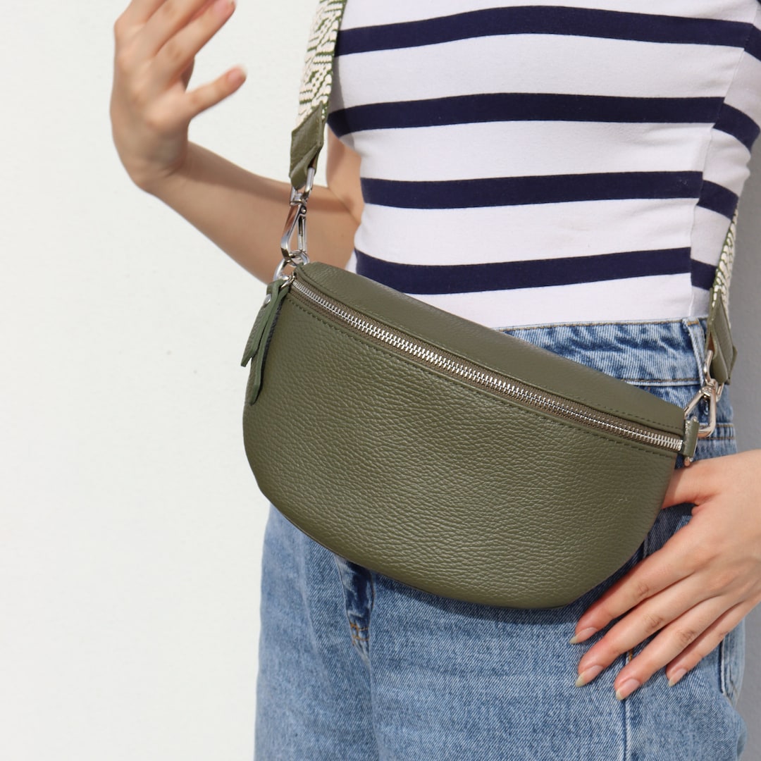 Crossbody Bag, Leather Bum Bags, Women's Shoulder Bag, Handbag With Strap, Women's Bag ...