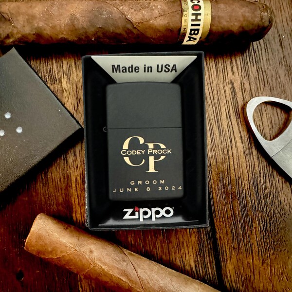 Custom Zippo - Etsy