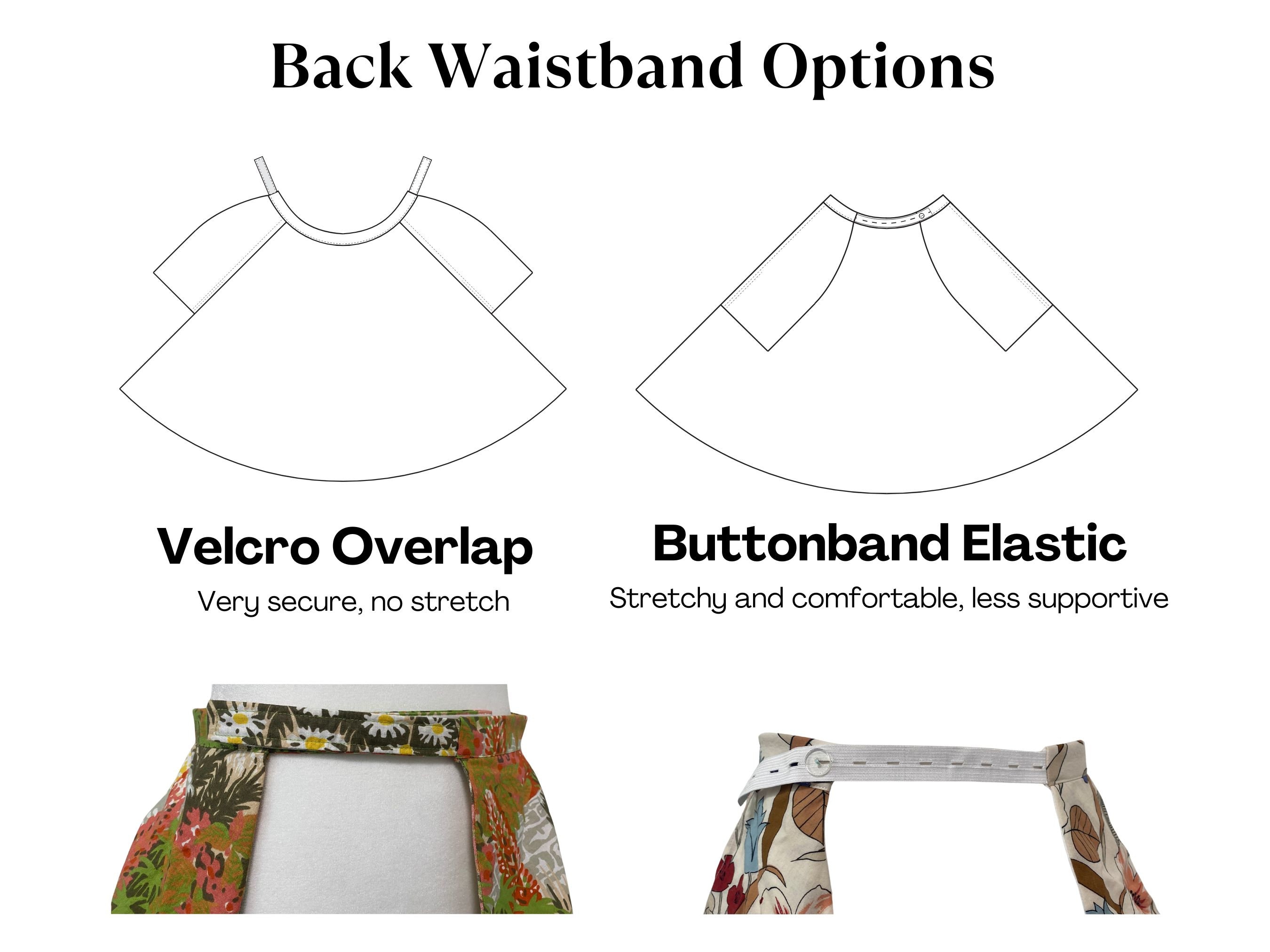 Adjustable Split Side Circle Wrap Skirt PDF Pattern Vintage Inspired - Etsy