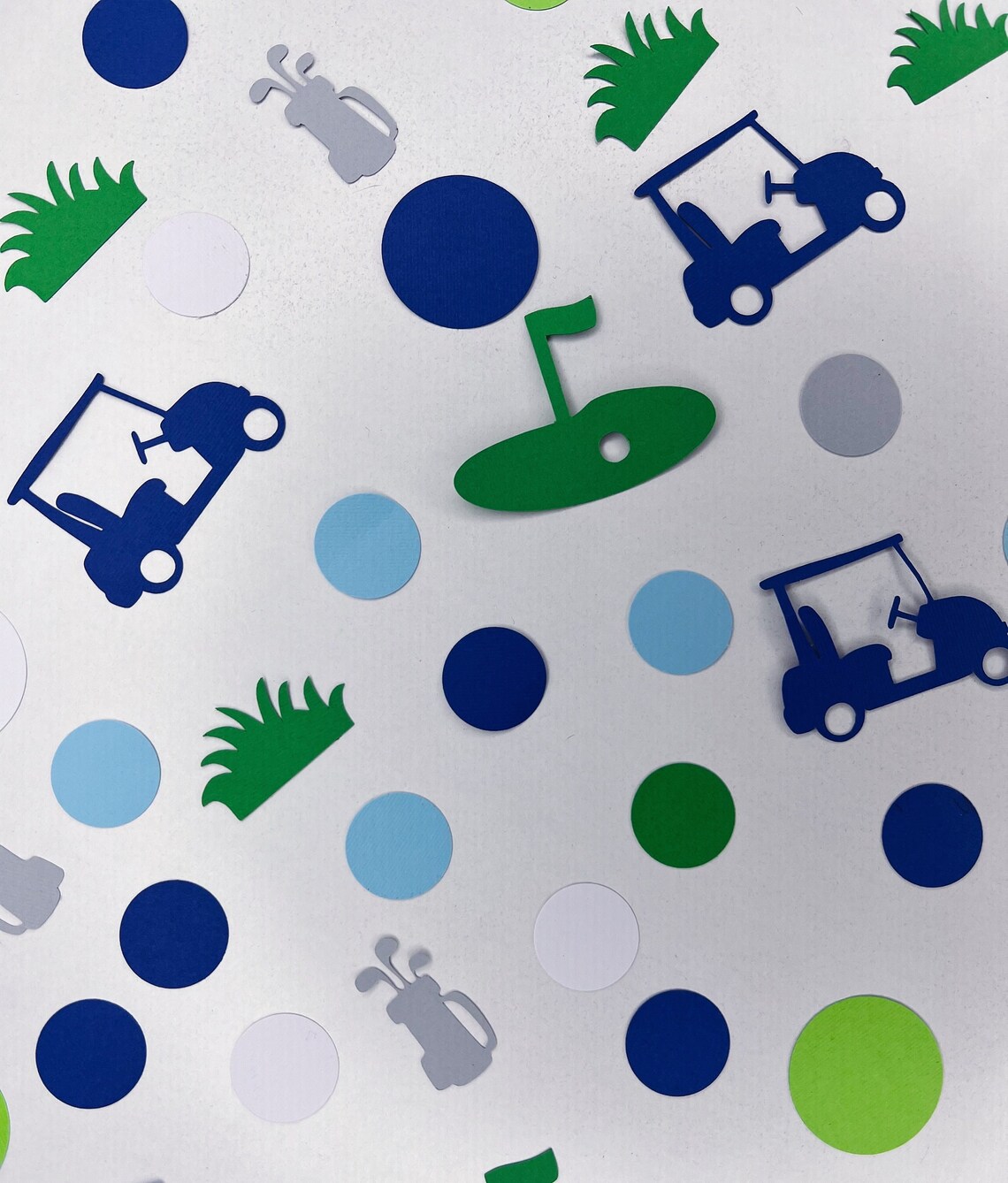 Hole in One Confetti, Golf First Birthday Decoration, One Boy Birthday ...