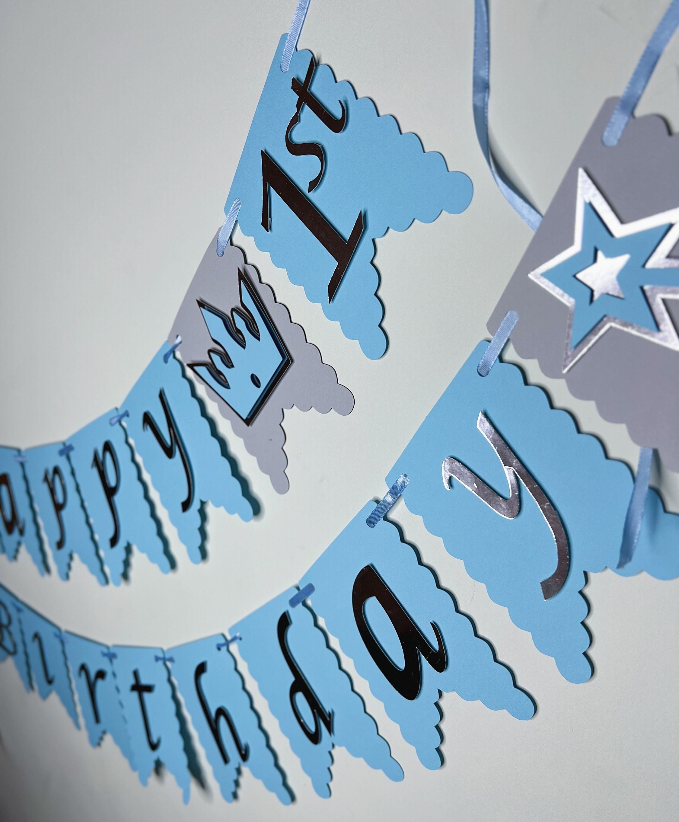 Prince Birthday Decorations. Prince Birthday Banner, Happy Birthday ...