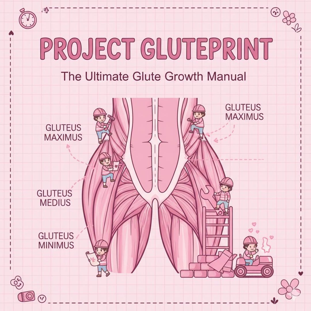 Project Gluteprint | 12 Week Glute Growth Plan (PDF Download) - Etsy