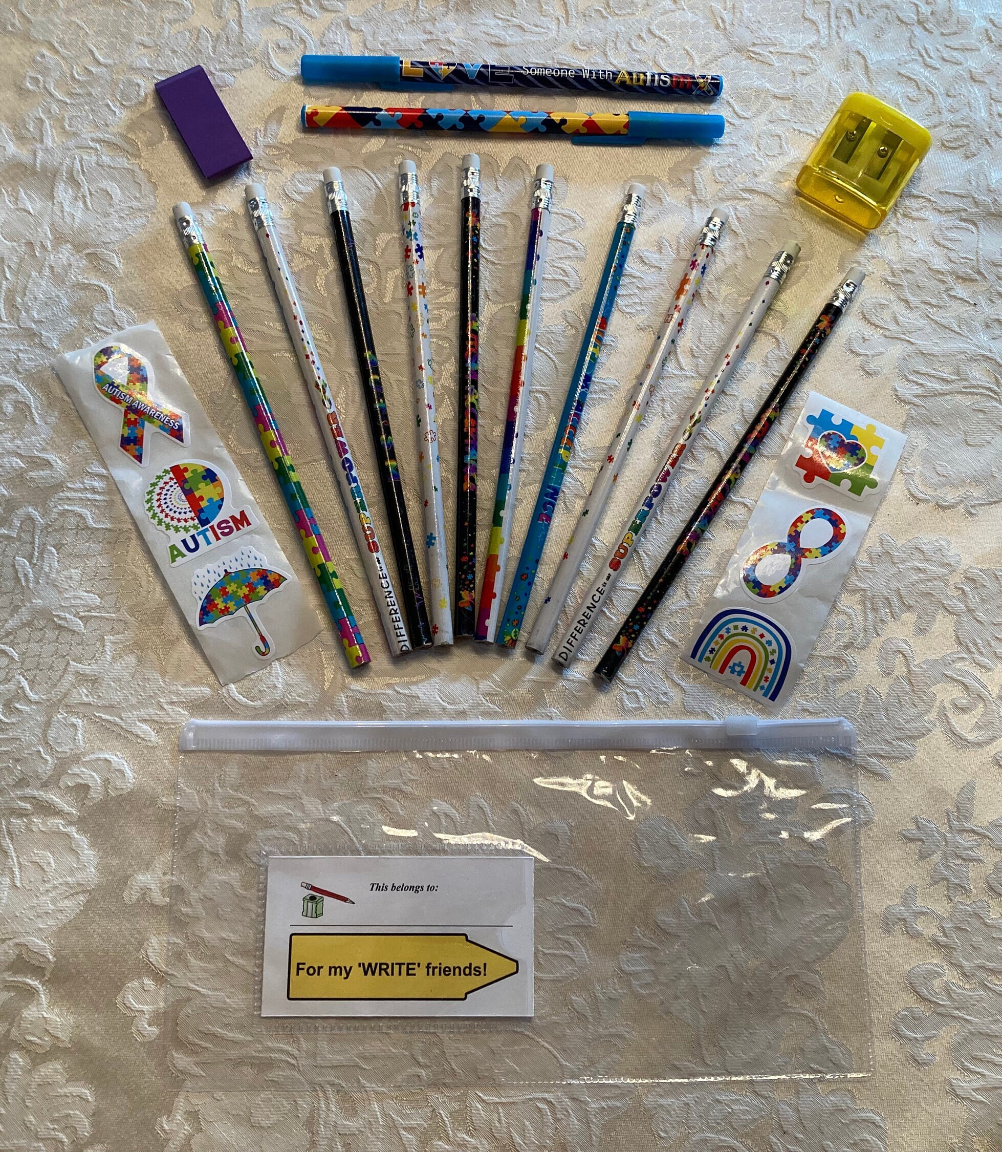 Autism Awareness Non-verbal Friendship Offering Back-to-school ...