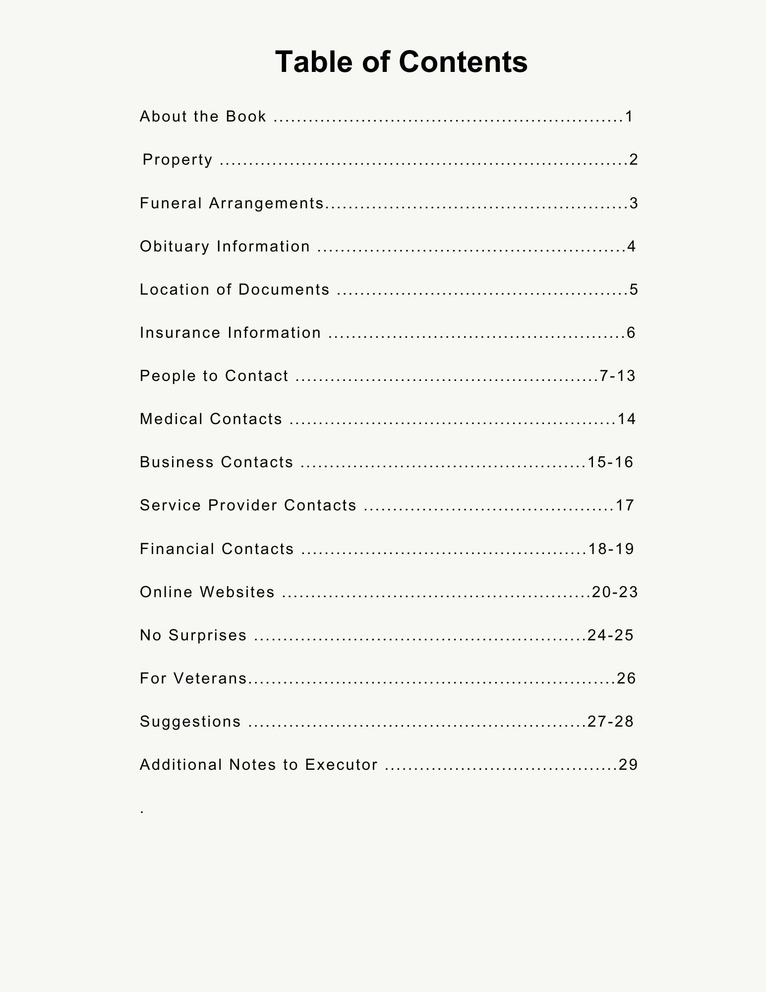 Legacy Workbook Planner; Estate Planning Information Gathering ...