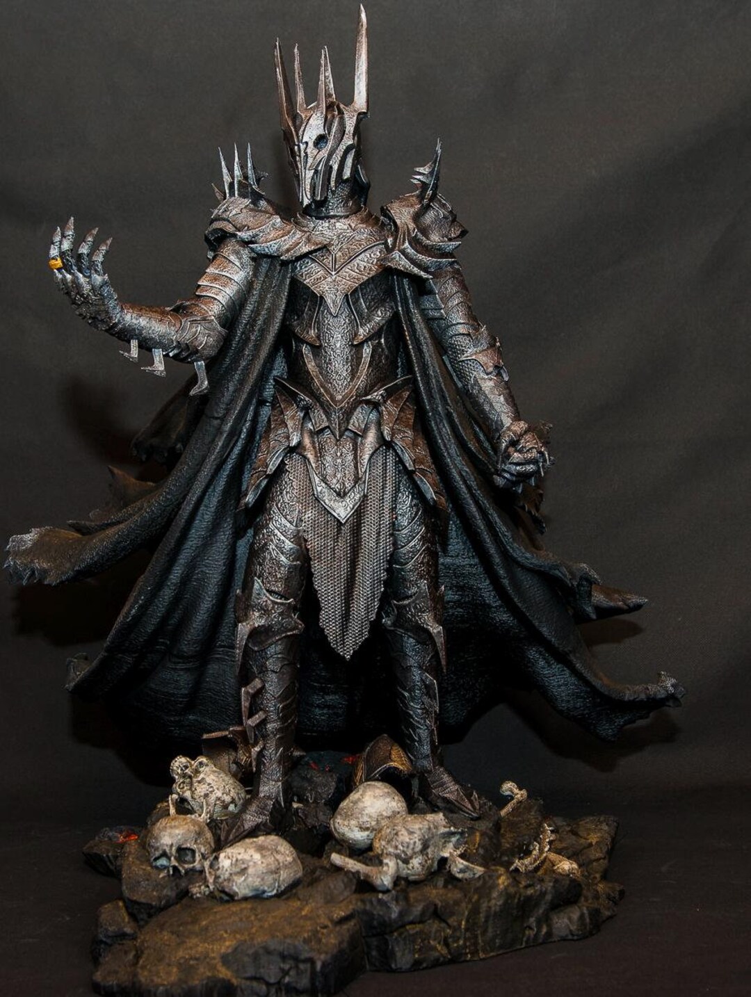 Sauron, the Dark Lord: Unique 3D Printed Collectible - Hand-painted ...