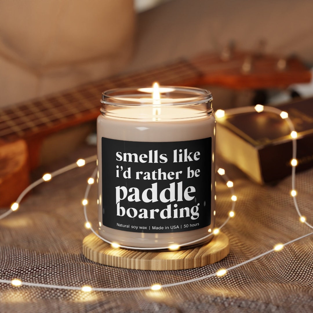 Paddleboarder Candle Gift for Best Friend, Paddleboarding Gift for ...