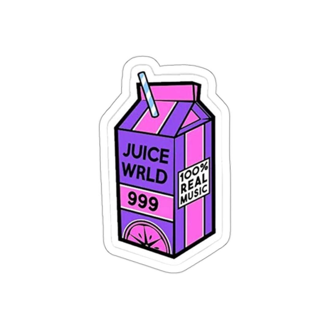 Juice Wrld Inspired Stickers, Trendy Laptop Decals, Music Love Gift ...