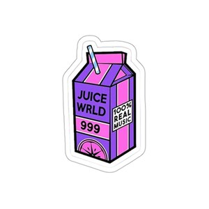 Juice Wrld Inspired Stickers, Trendy Laptop Decals, Music Love Gift ...