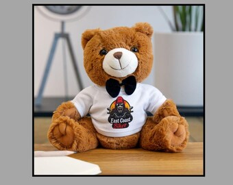 Biker Teddy Bear - Etsy