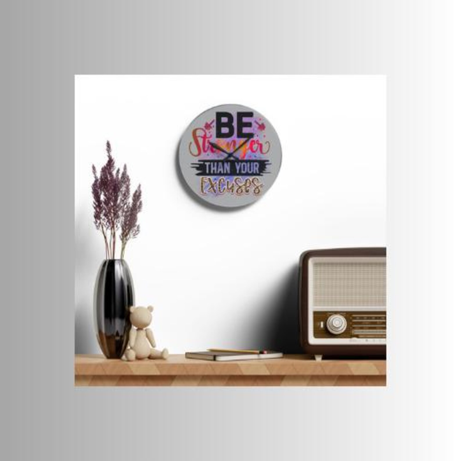 Custom Wall Clock Personalized Wall Clock House Warming Wall Clock Gift ...