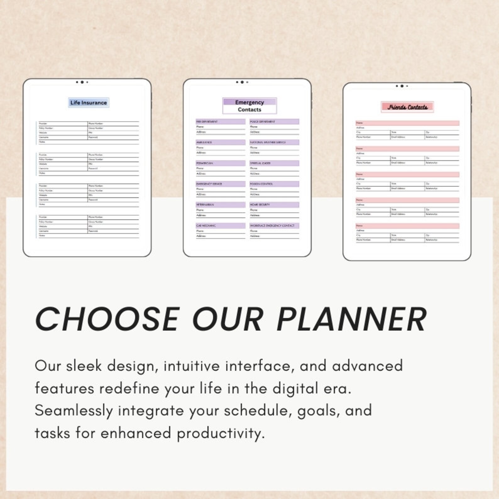 End of Life Binder Digital Journal /printable Template / Digital ...