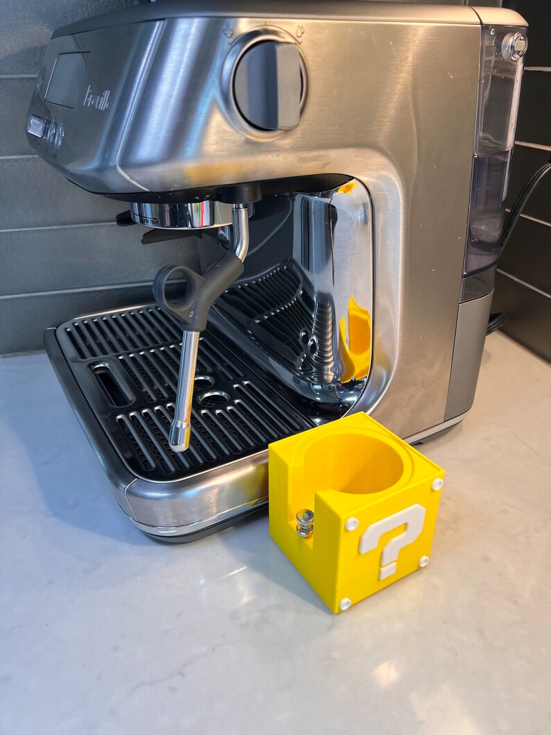 Mario Coffee Portafilter Holder Power-up Questionbox Espresso Accessory ...