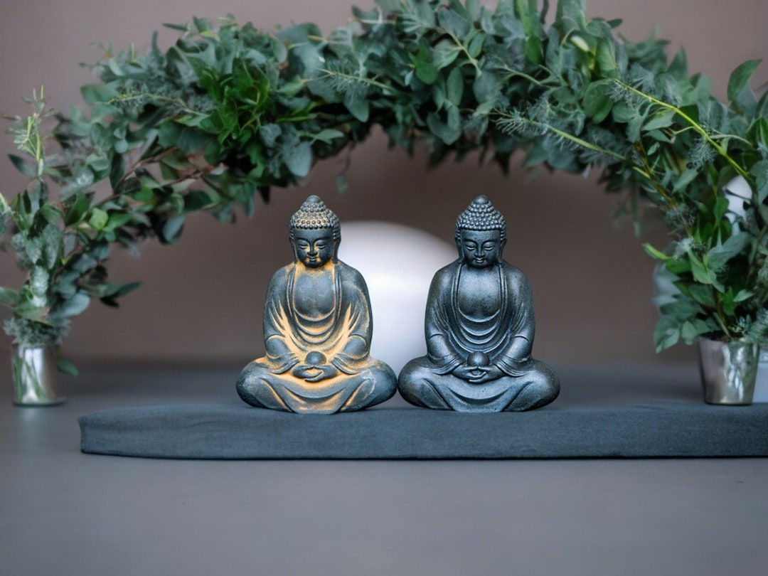 Buddha Statue, Zen Garden, Zen Monk Statue, Candle Holder, Geisha ...