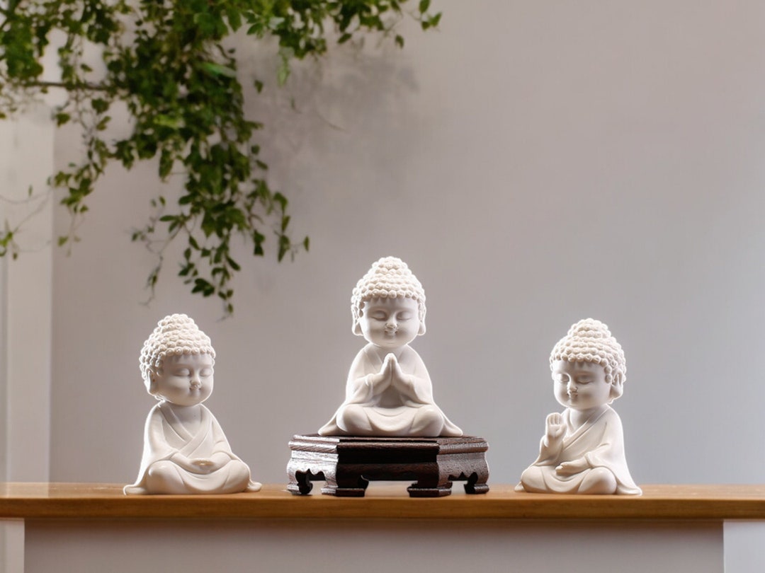 Buddha Statue, Zen Garden, Zen Monk Statue, Candle Holder, Geisha ...