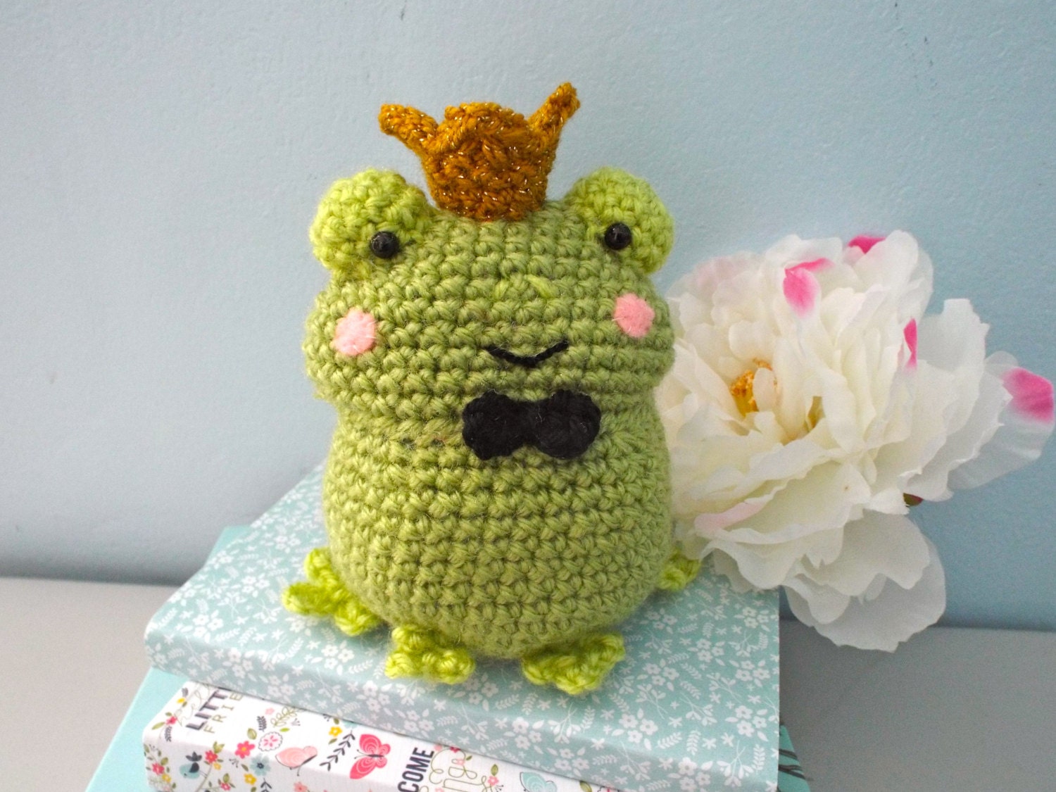 Amigurumi Crochet Frog Prince Pattern Digital Download | Etsy