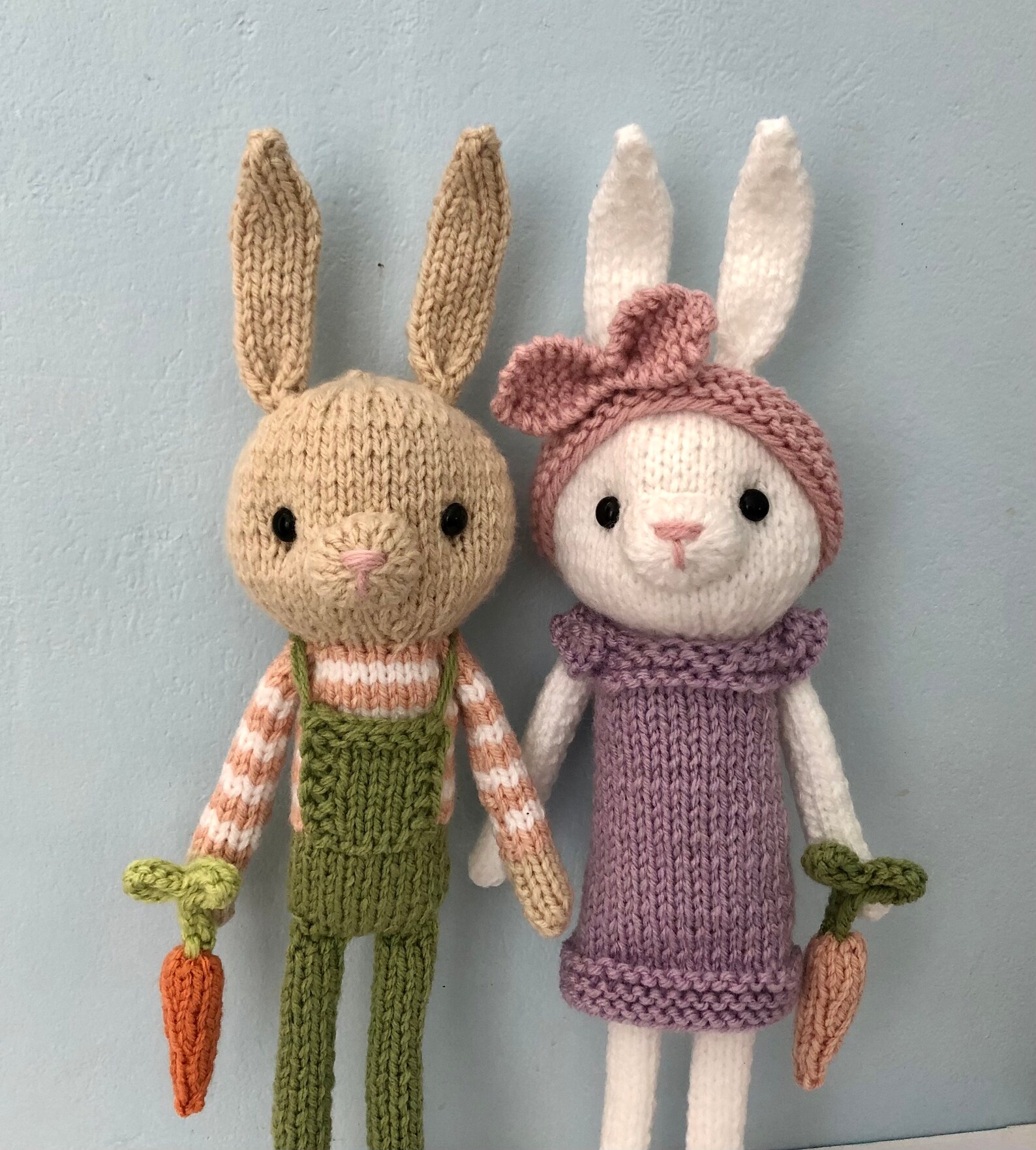 Amigurumi Knit Little Bunny Patterns Digital Download - Etsy