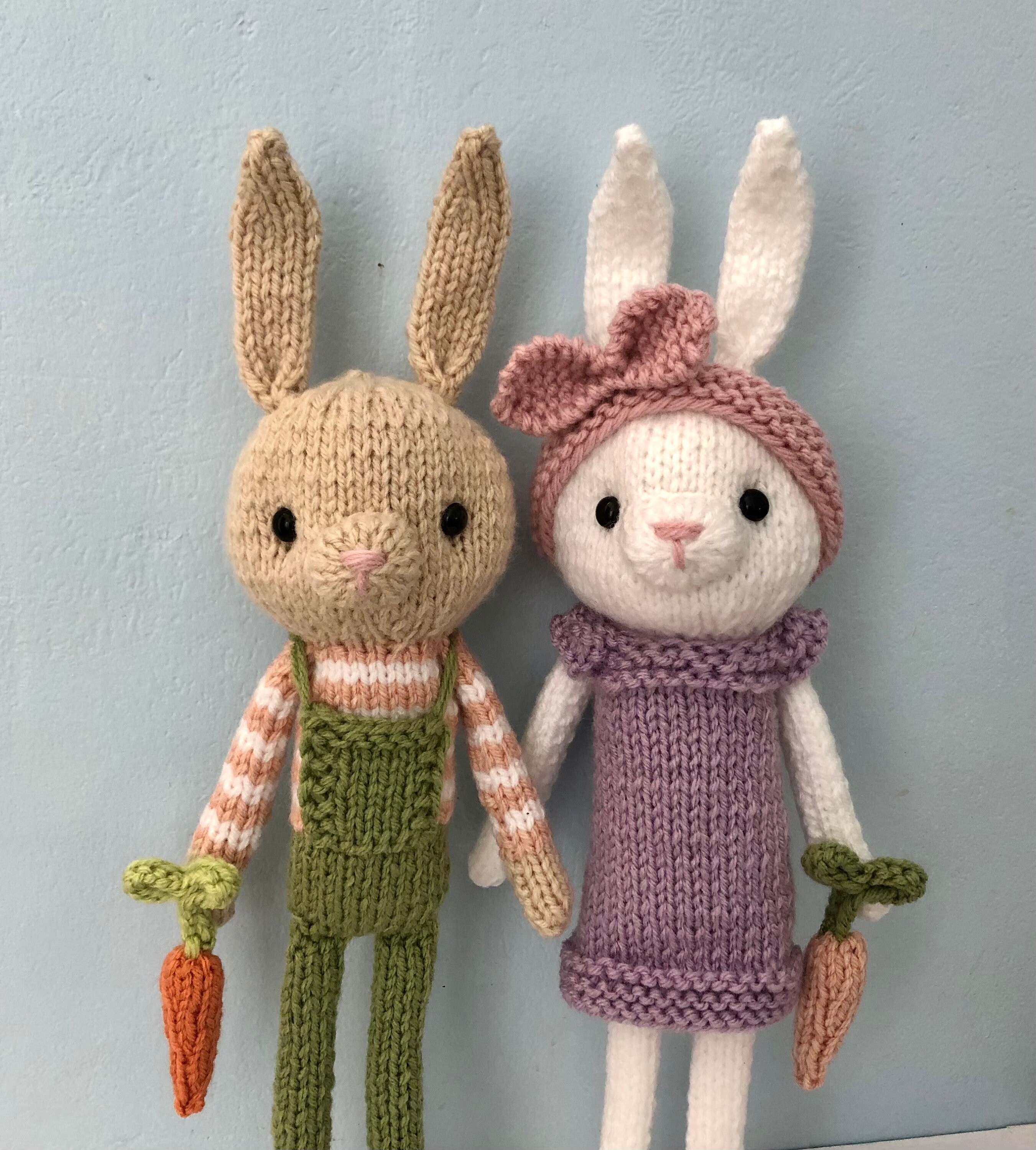 Amigurumi Knit Little Bunny Patterns Digital Download | Etsy